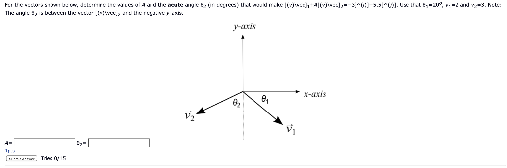 Solved Vector Manipulation For the vectors shown below, | Chegg.com