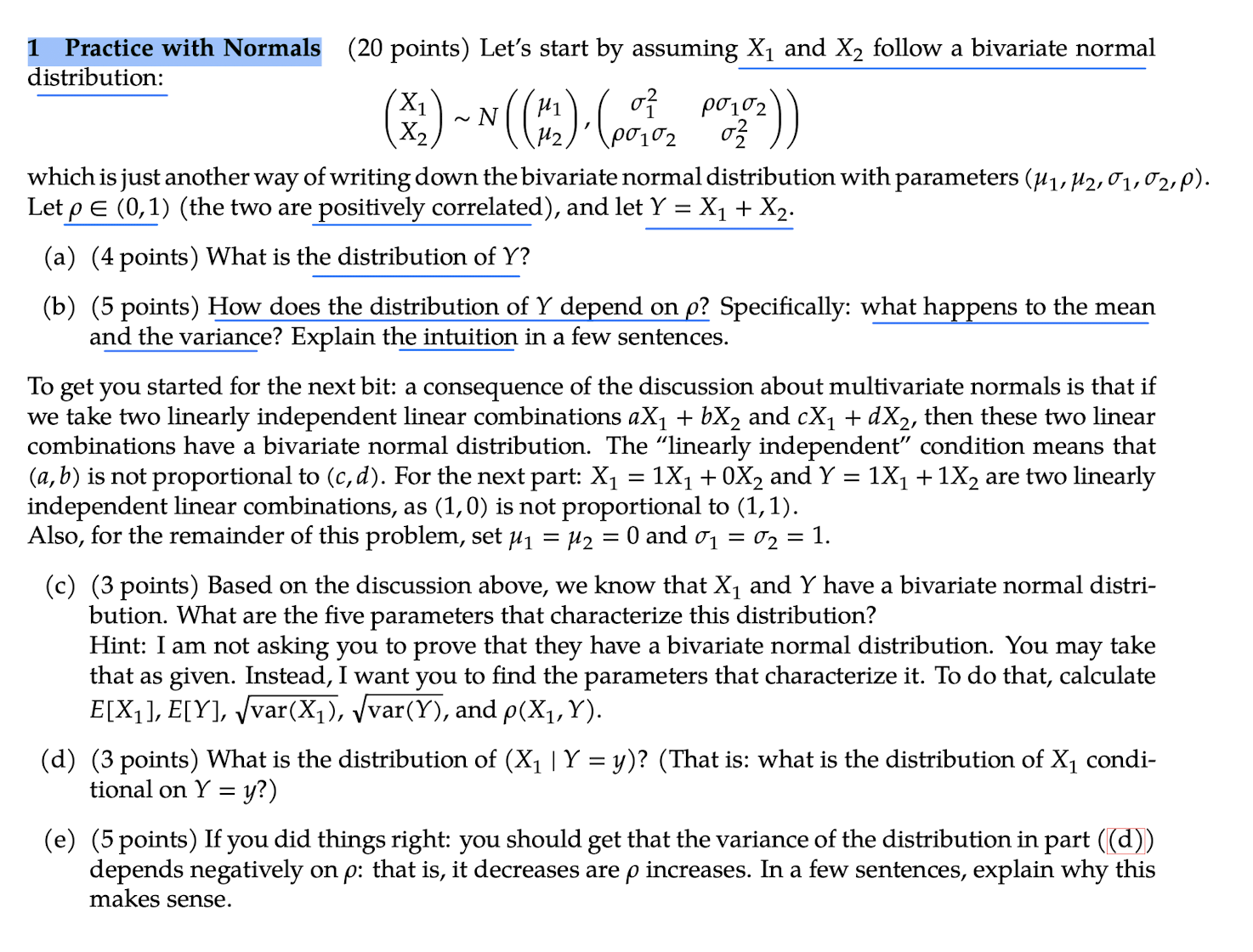 Solved 1 ﻿Practice with Normals ( 20 ﻿points) ﻿Let's start | Chegg.com