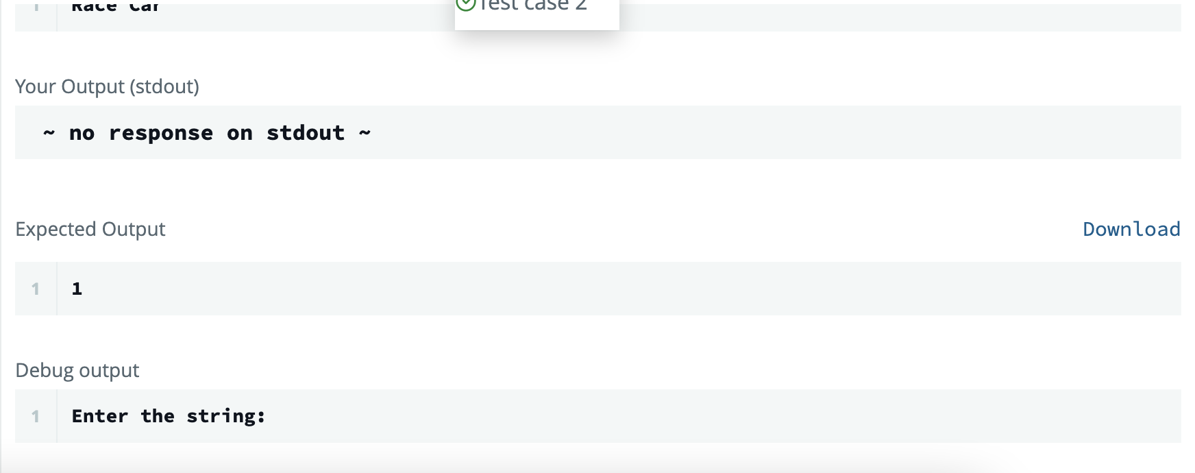 Solved 3. SE101:Module 2:Is Palindrome? Given a string, | Chegg.com