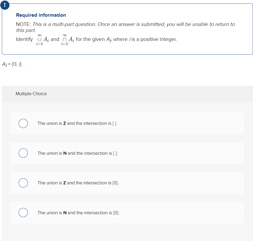 Solved ! Required information NOTE: This is a multi-part | Chegg.com