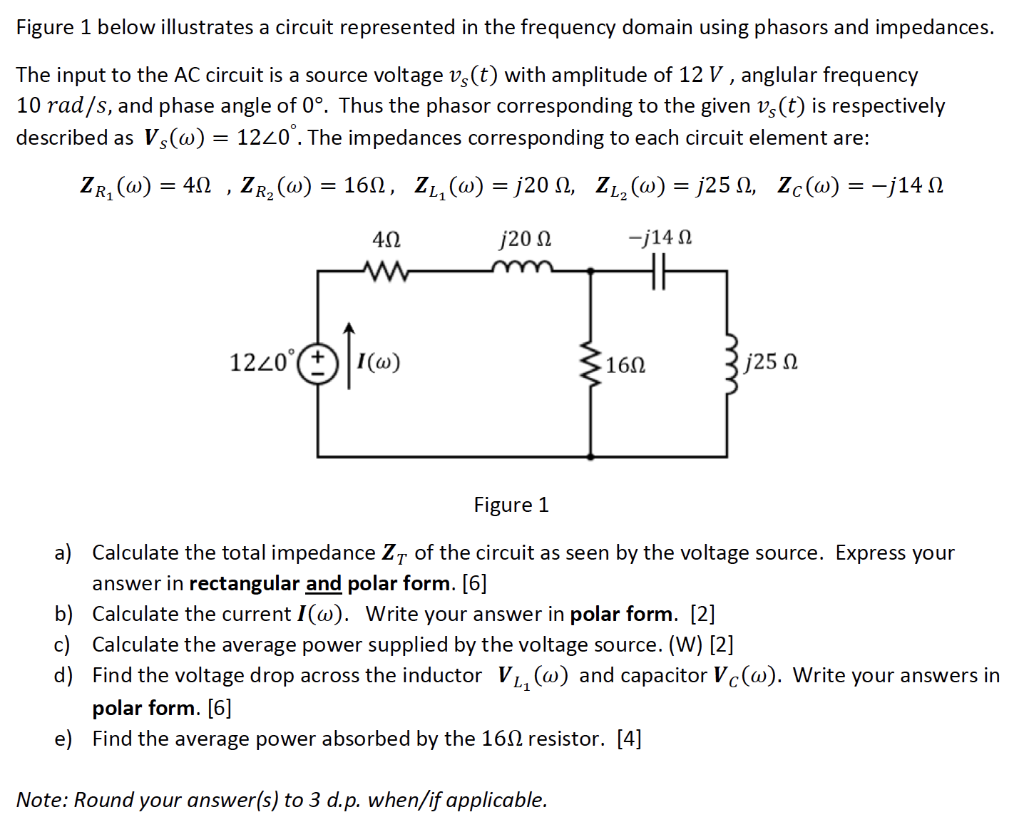 Solved Figure 1 below illustrates a circuit represented in | Chegg.com