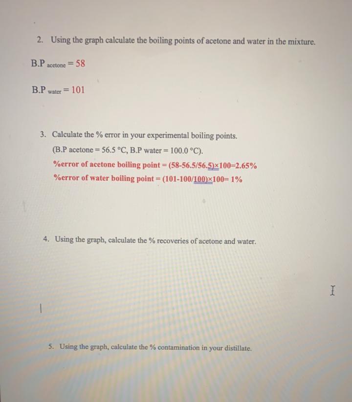 Organic Chemistry Laboratory I (CHEM 245) Report | Chegg.com