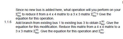 Solved Question 1 1 A three-bus power system network is | Chegg.com