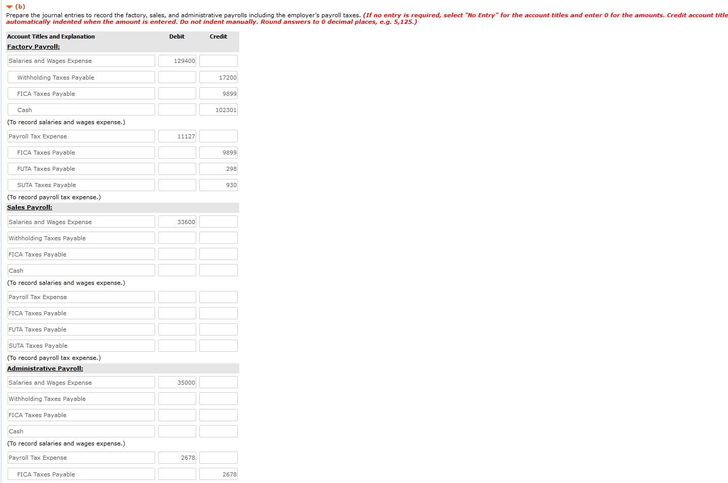 Solved Exercise 13-7 (Part Level Submission) - part C Pearl | Chegg.com