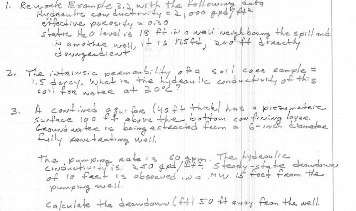 1. Rework Example 3.2 with the following suta | Chegg.com