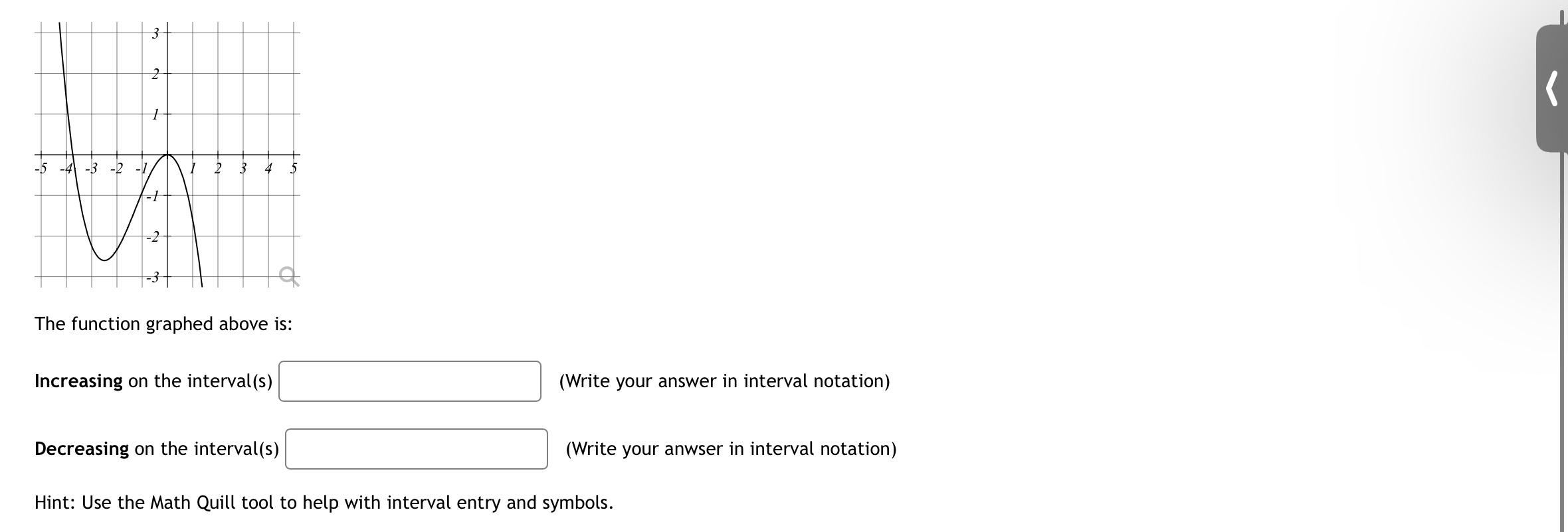 Solved If Fx Is A Linear Function F−52 And F5−4 