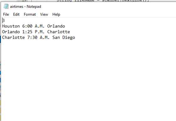 Solved I'm getting a error for invalid time format when | Chegg.com