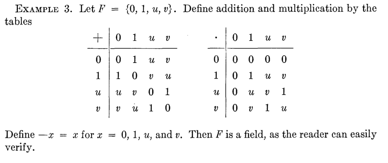 Solved Show F is a field. I know how to show all the | Chegg.com