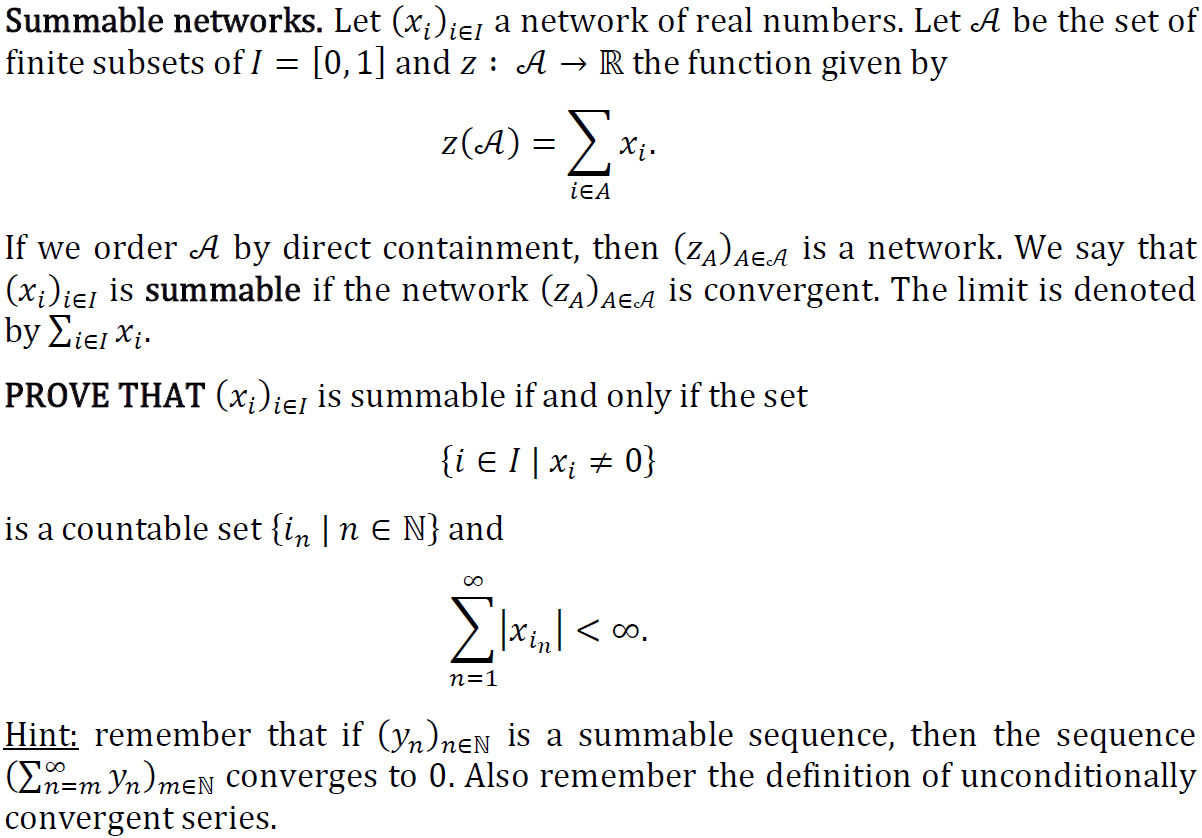 Solved THIS IS TOPOLOGY. ADVANCED MATH.PLEASE, GIVE A | Chegg.com