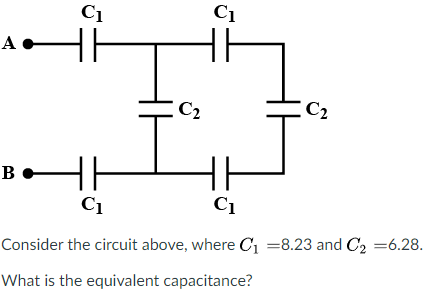 Solved Ci Ci А HE C2 C2 B. HH Сі C Consider the circuit | Chegg.com