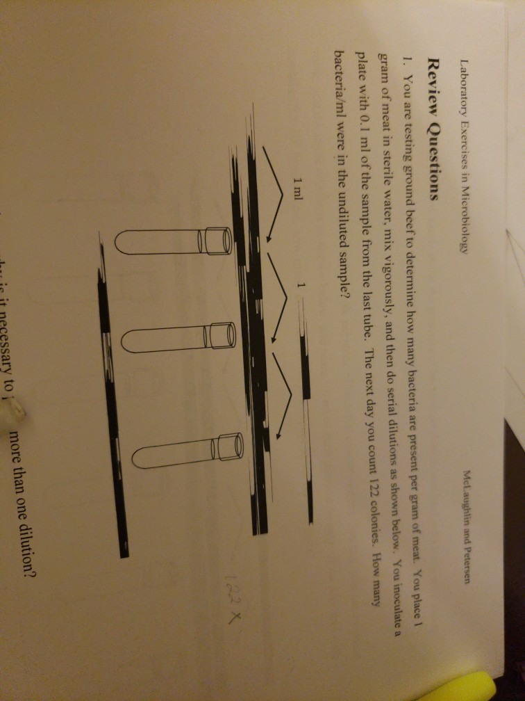 Solved Laboratory Exercises in Microbiology Review Questions | Chegg.com