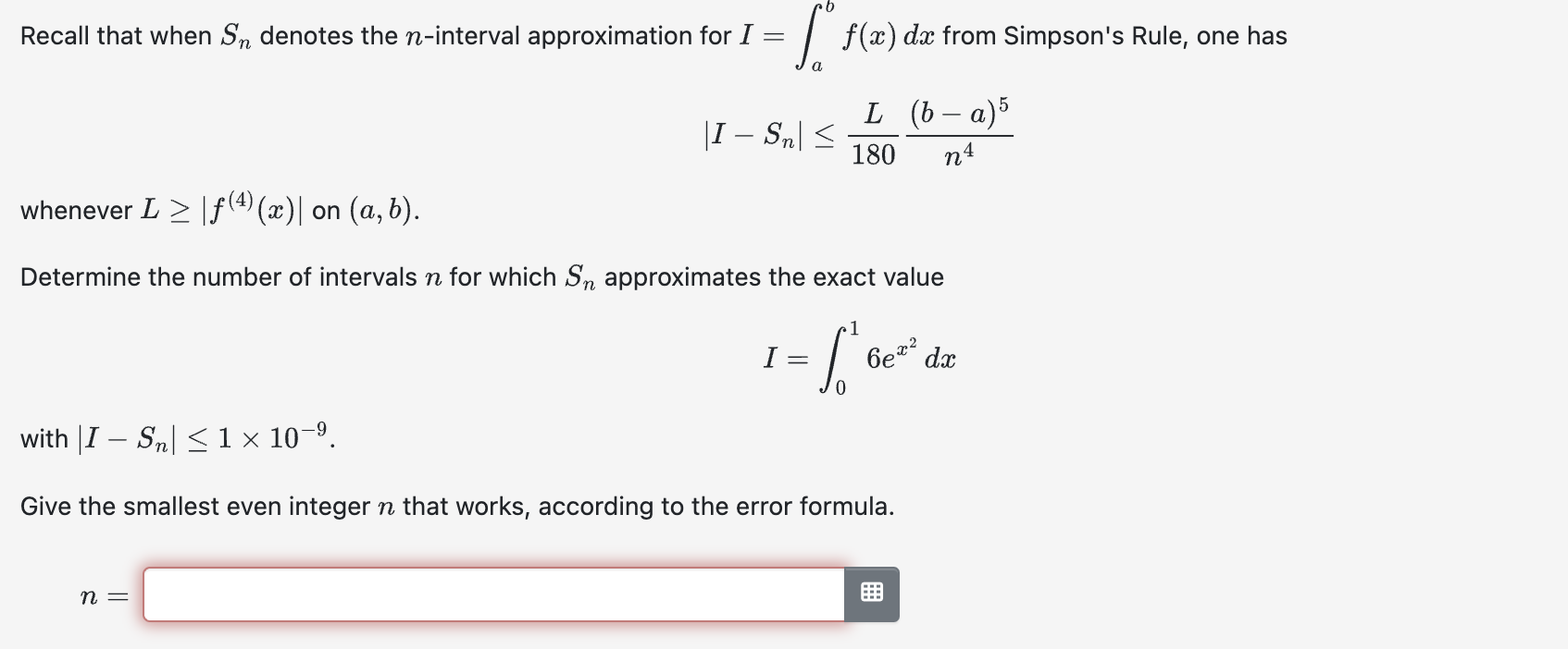 Solved Recall that when Sn denotes the n-interval | Chegg.com