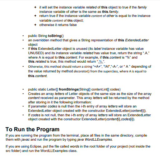 Solved Introduction Squabble is an interesting word game in | Chegg.com