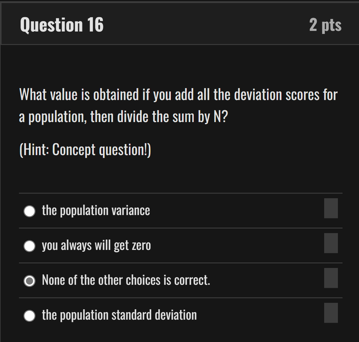 Solved What value is obtained if you add all the deviation | Chegg.com