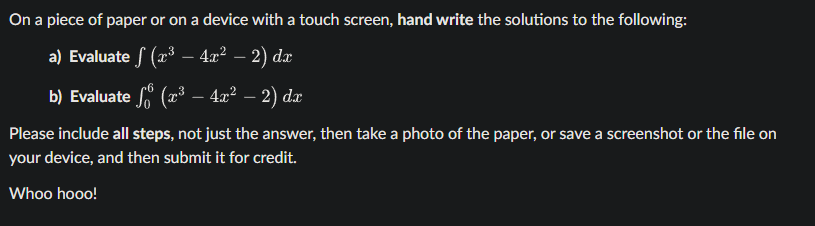 Solved On a piece of paper or on a device with a touch | Chegg.com