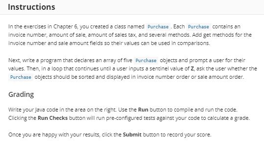 Solved Instructions In the exercises in Chapter 6, you | Chegg.com