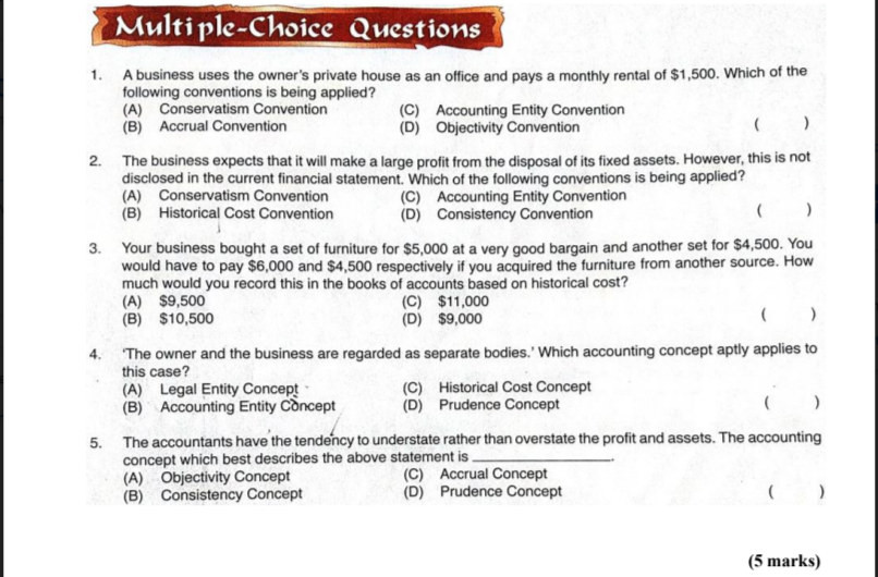 Solved Multiple-Choice Questions 1. A business uses the | Chegg.com