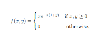 Solved Let (X, Y ) be continuous bivariate random vector | Chegg.com