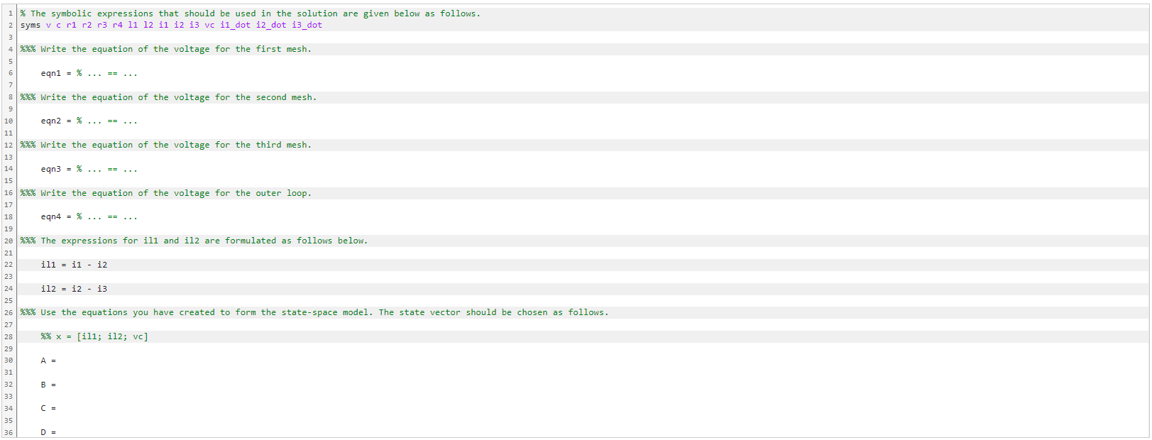 Solved Obtain the state-space model of the electrical | Chegg.com