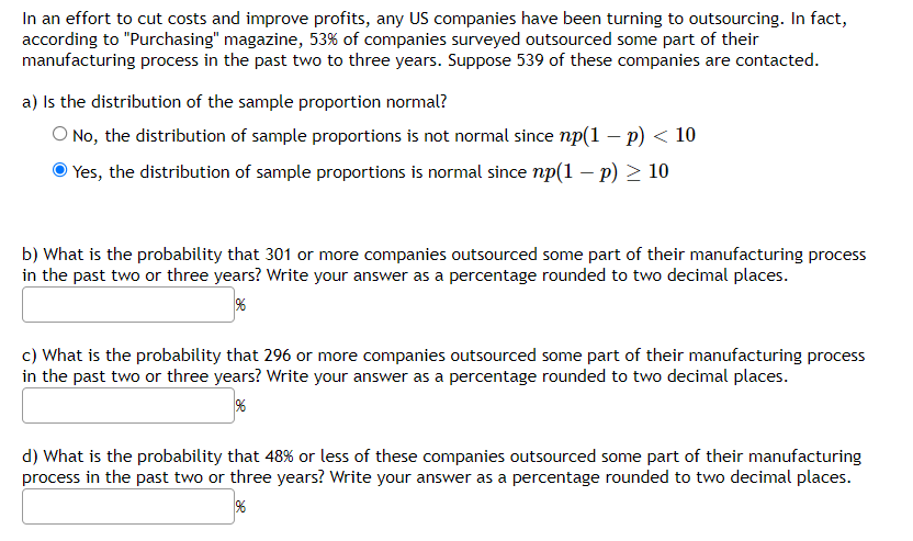 Solved In an effort to cut costs and improve profits, any US | Chegg.com