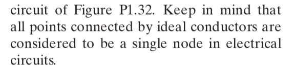 Solved P1.32. Define the term node as it applies in elec- | Chegg.com