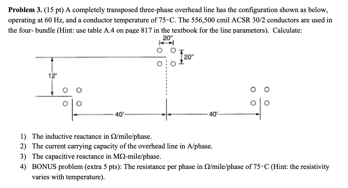 Solved Problem 3. (15 pt) A completely transposed | Chegg.com