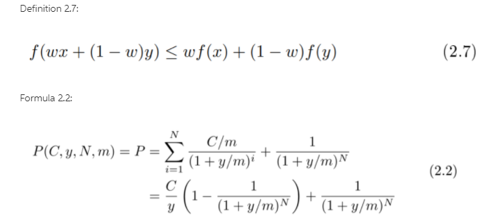 Solved (3pts) Convexity (a) If f" exists, use the definition | Chegg.com
