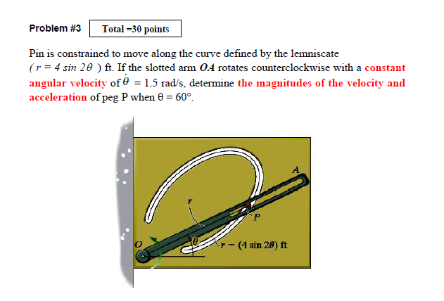 Solved DYNAMICS! Mechanical Engineering! Advanced | Chegg.com