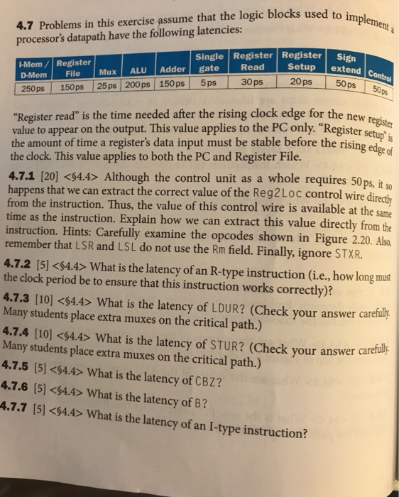 47 Problems In This Exercise Assume That The Logic 