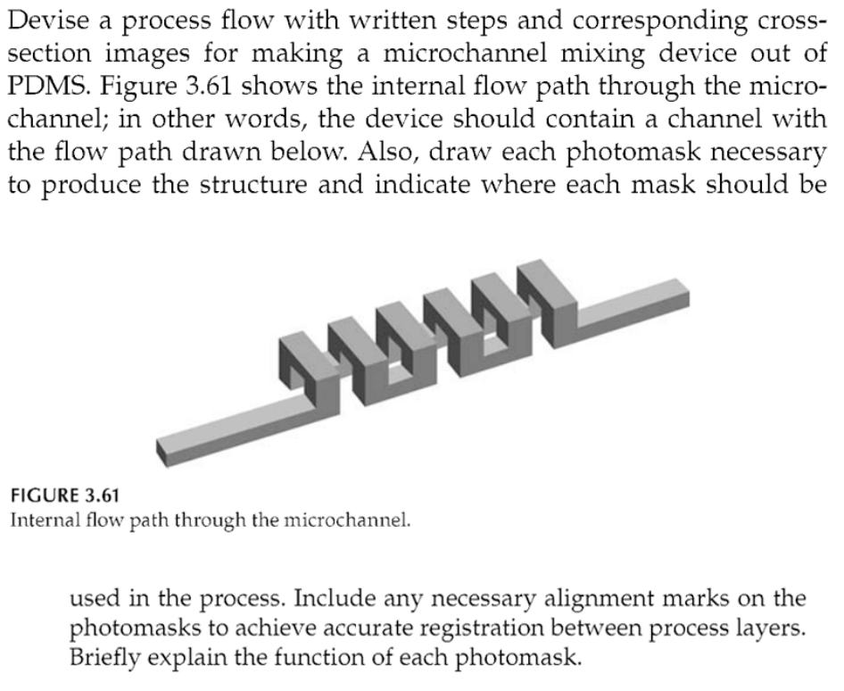 Devise a process flow with written steps and | Chegg.com