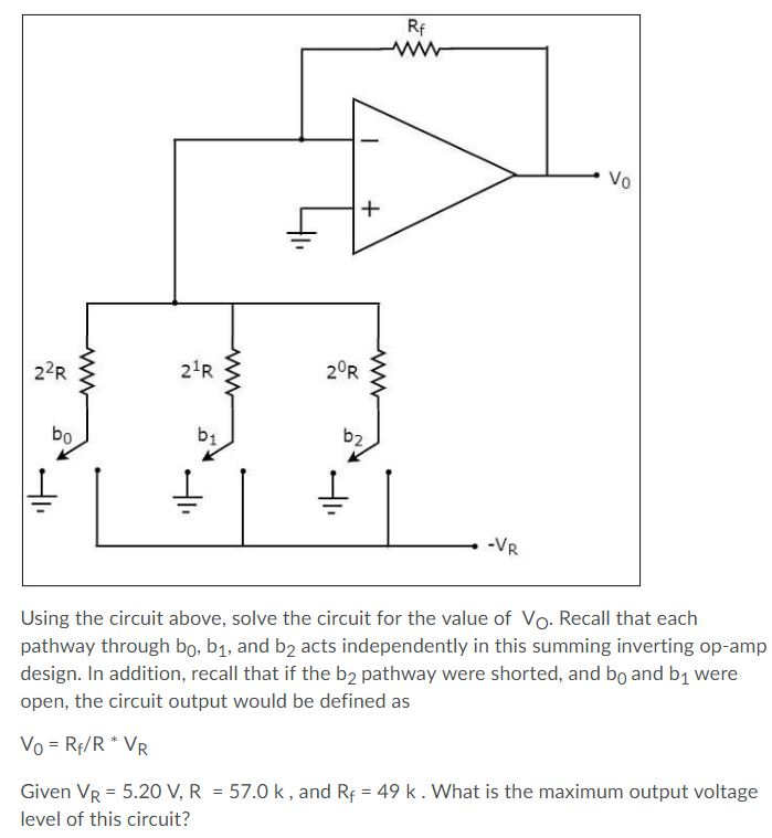 Solved 22R 27R { - VR Using the circuit above, solve the | Chegg.com
