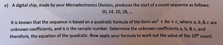Solved e) A digital chip, made by your Microelectronics | Chegg.com