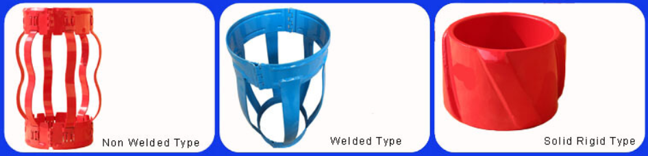 Solved shows different types of casing centralizers used in | Chegg.com