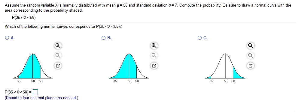 Solved Assume The Random Variable X Is Normally Distributed