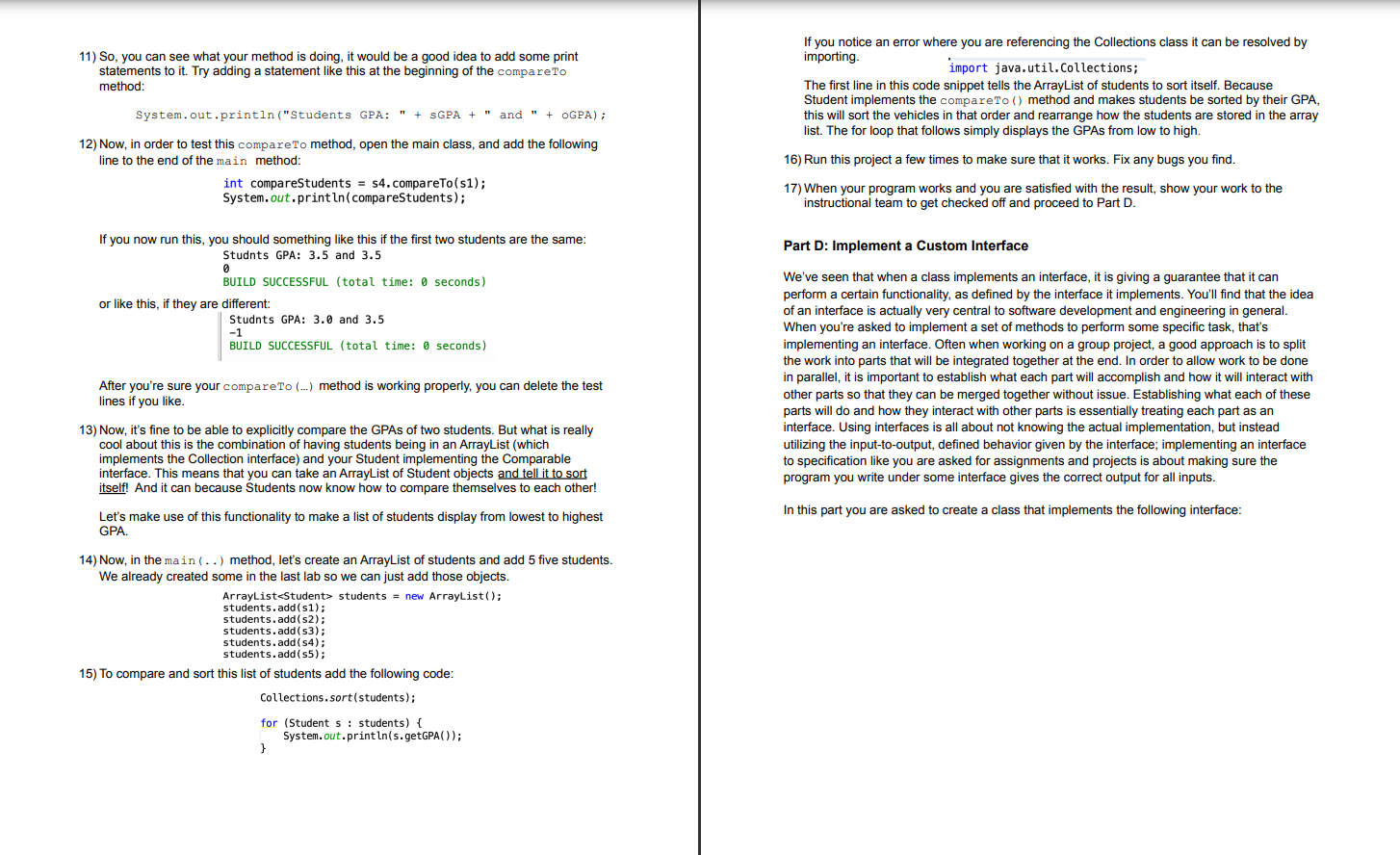 Solved 2) In the project we already have created some | Chegg.com