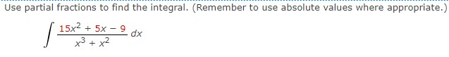 Solved Use partial fractions to find the integral. (Remember | Chegg.com