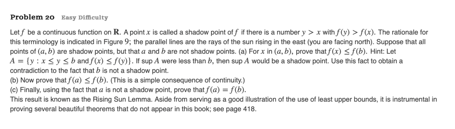 Solved Problem 20 Easy Difficulty Let f be a continuous | Chegg.com