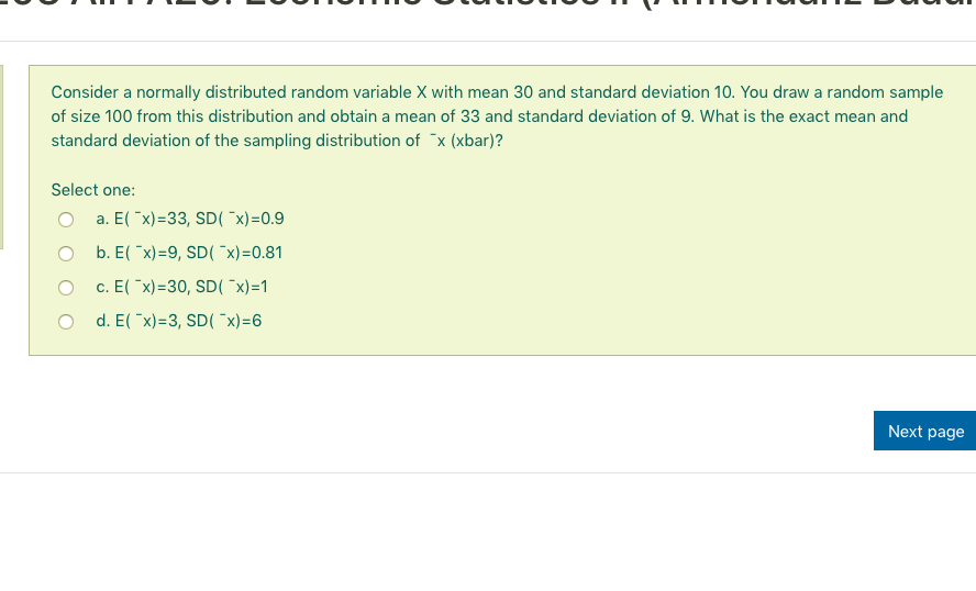 Solved Consider a normally distributed random variable X | Chegg.com
