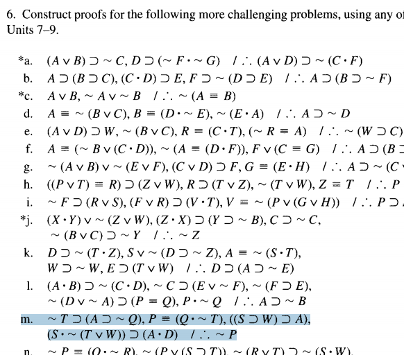 Solved 6. Construct proofs for the following more | Chegg.com