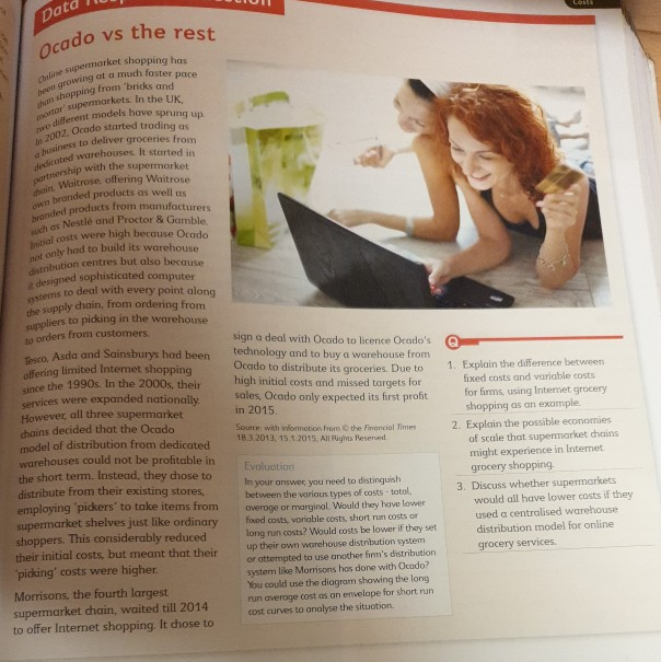 Solved I need a long few paragraphs on questions 3. using | Chegg.com