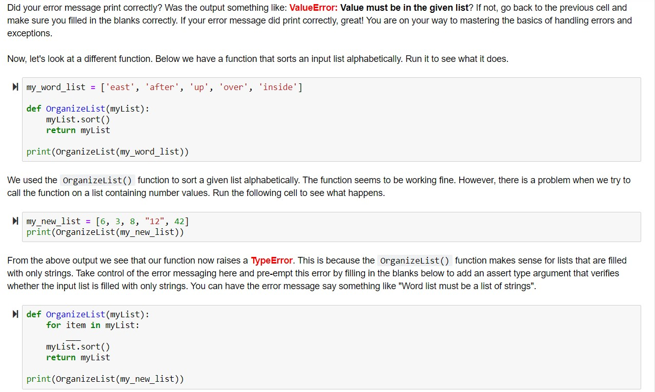 Solved In [ ]: my_list = [27, 5, 9, 6, 8] def | Chegg.com