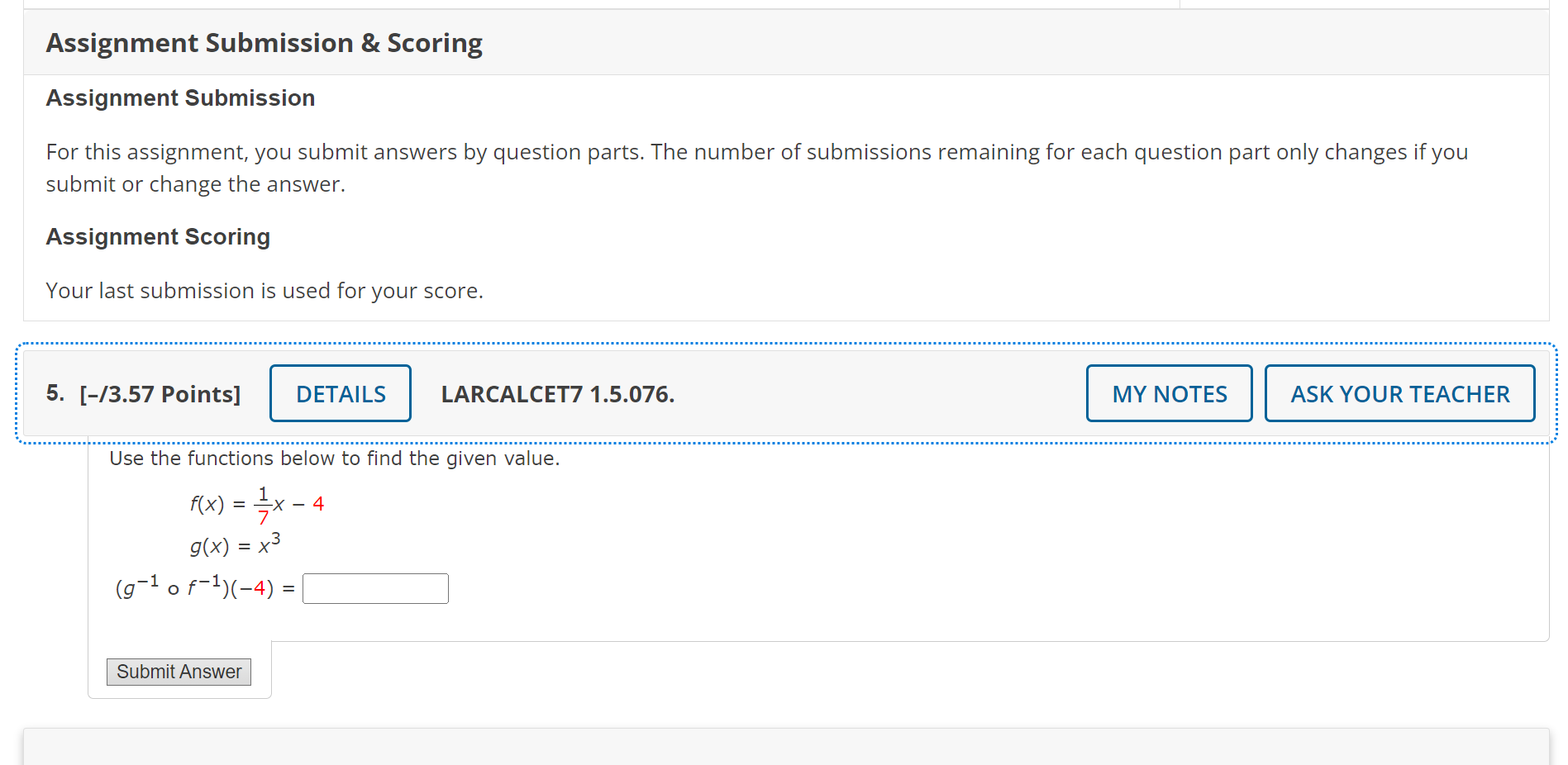 Solved Assignment Submission For this assignment, you submit | Chegg.com