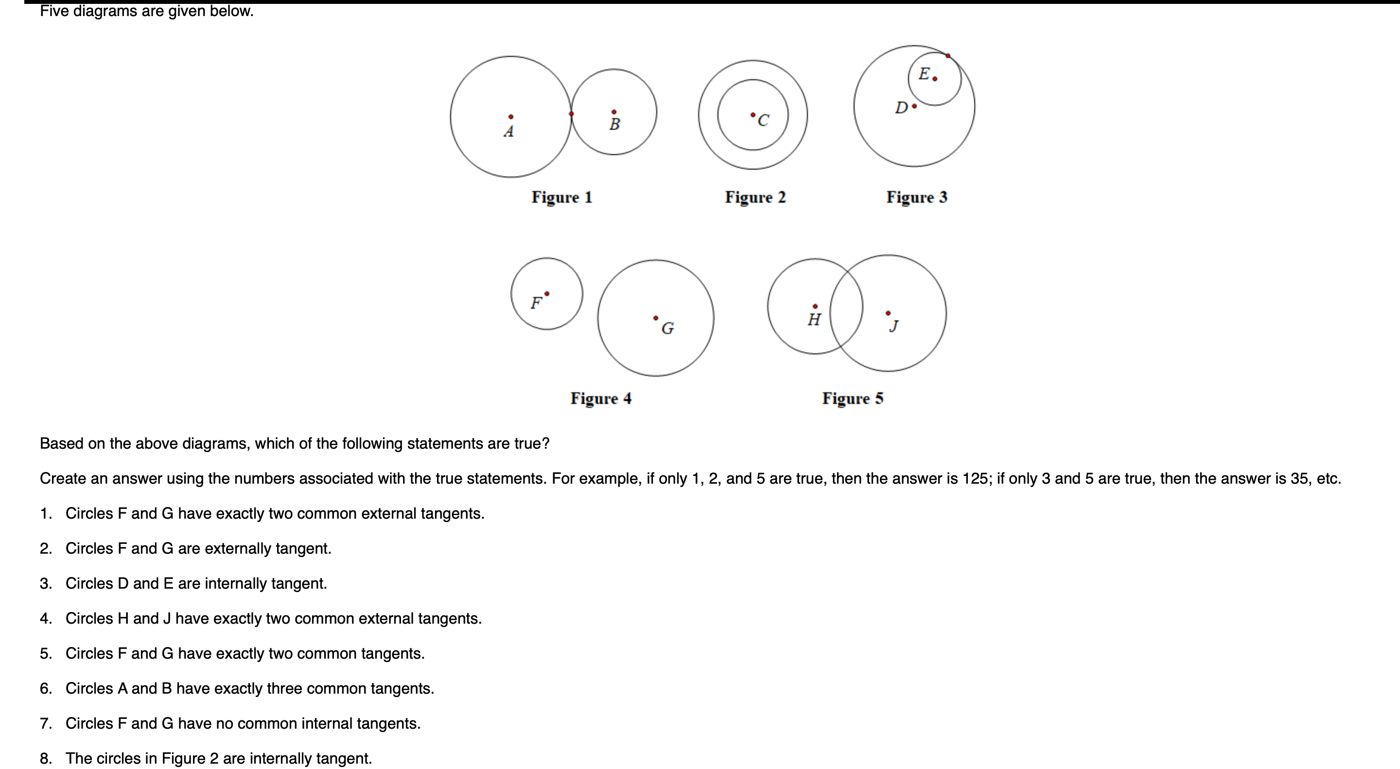 Solved Five diagrams are given below. Based on the above | Chegg.com