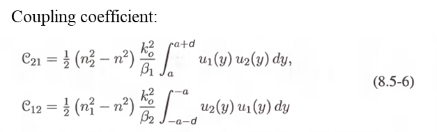 Solved 8.4-1 Coupling Coefficient Between Two Slabs. (a) Use | Chegg.com