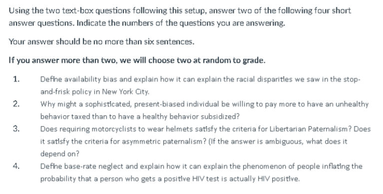 Solved Using the two text-box questions following this | Chegg.com