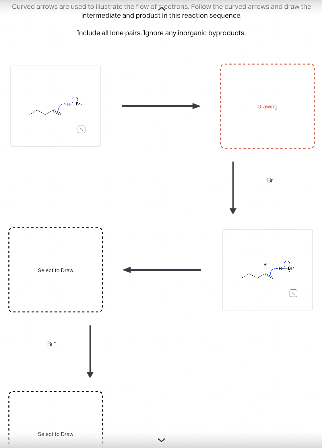 Solved intermediate and product in this reaction sequence. | Chegg.com