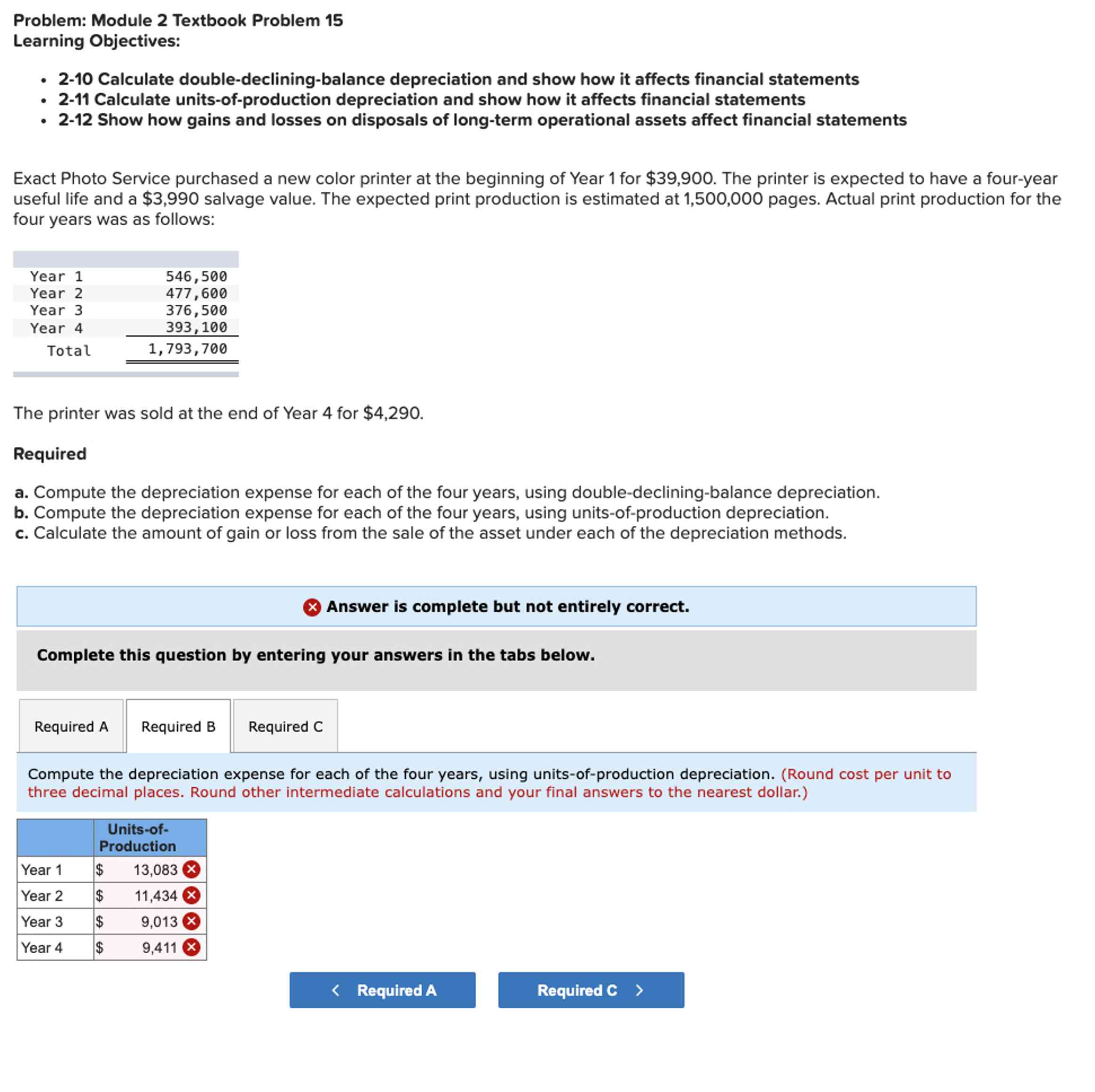 Solved Problem: Module 2 ﻿Textbook Problem 15Learning | Chegg.com