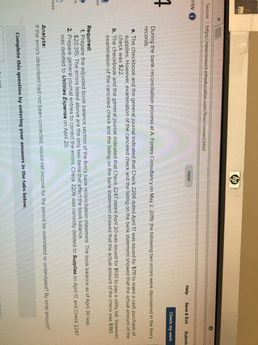 Solved html HW Help Save & Exit Submit Check my work During | Chegg.com