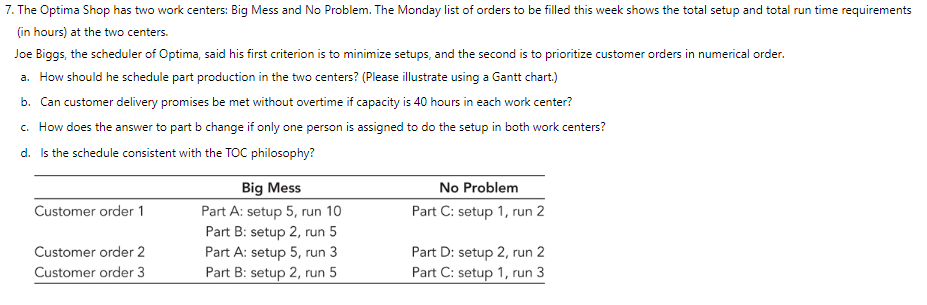 Solved The purpose of this assignment is to apply capacity | Chegg.com
