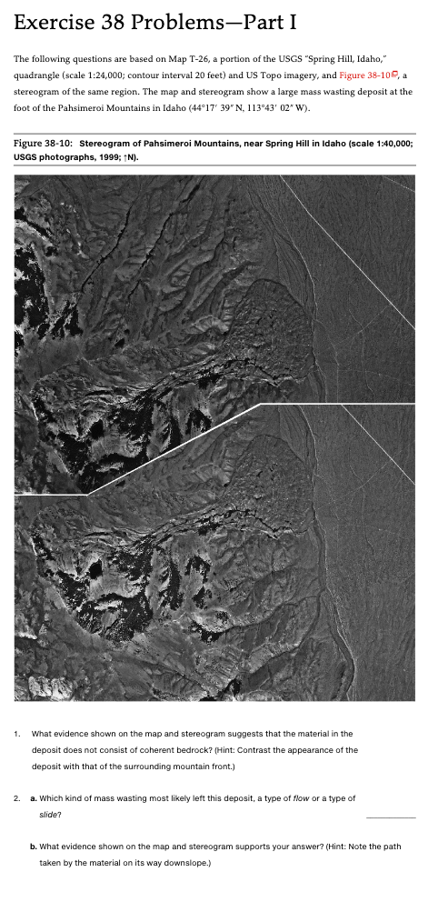 Solved Exercise 38 Problems-Part I The following questions | Chegg.com